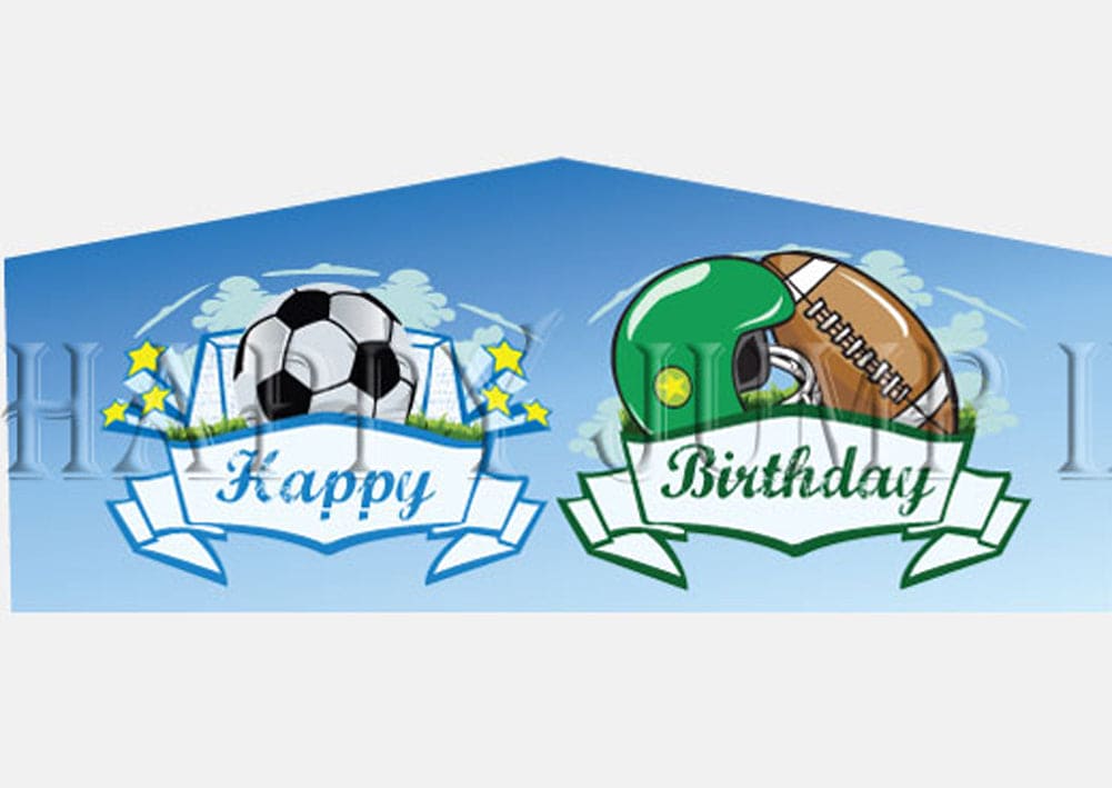 Happy Birthday Sports Theme - PL9537 - Happy Jump