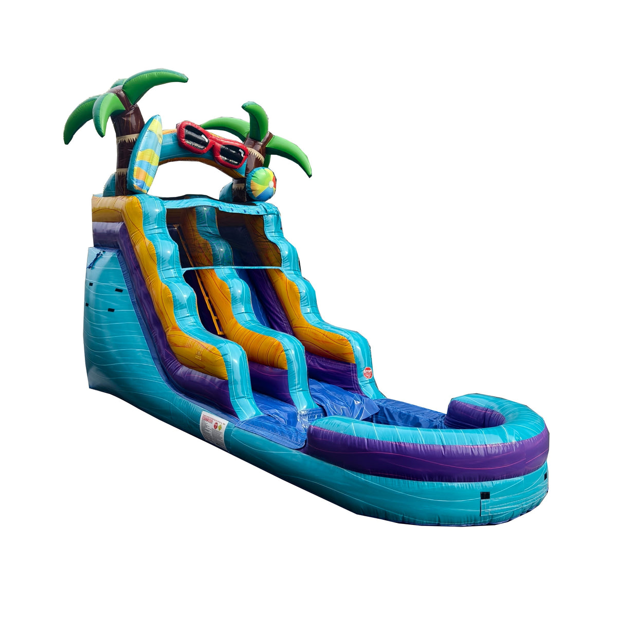 Beach Blast Water Slide – 15' of Non-Stop Summer Fun!