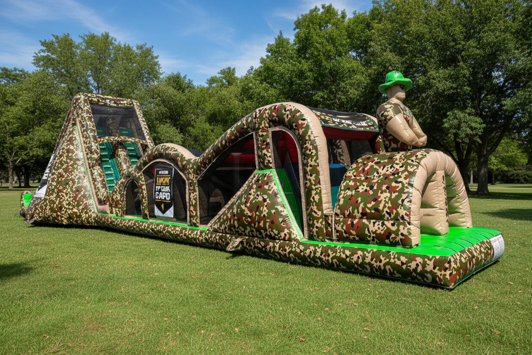 [Military] | Commercial Grade Inflatable Obstacle Courses & Games