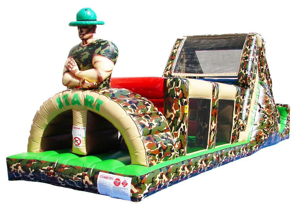 Military Inflatables, Fun House Camo, Backyard Obstacle Camouflage ...