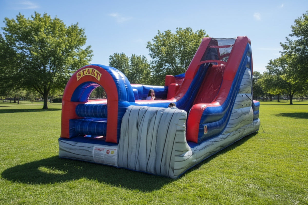 Warrior Challenge | Commercial Inflatable Obstacle Course - Happy Jump Inc.