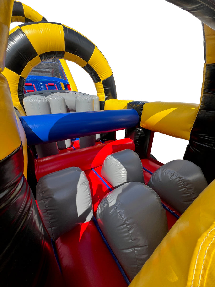 Race Car Obstacle Challenge | Happy Jump Inc. - Happy Jump