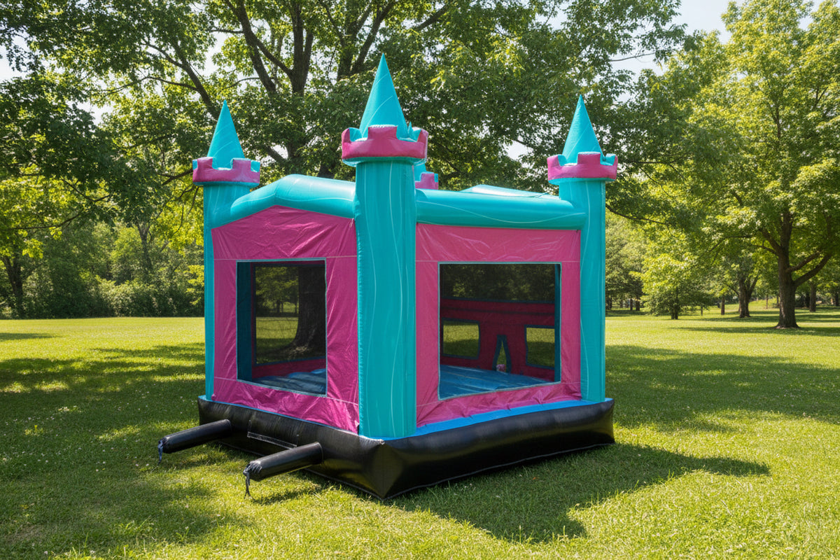Marble Castle Module Inflatable | Commercial Inflatable Bounce House