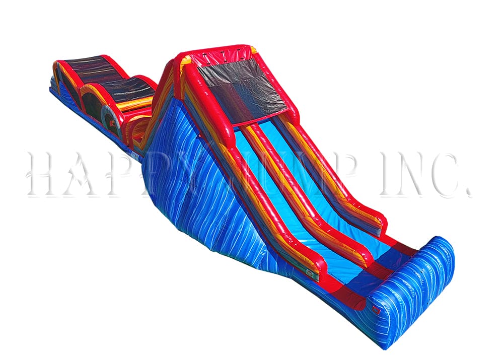 Extreme Rush Marble Obstacle Course Inflatable - Happy Jump
