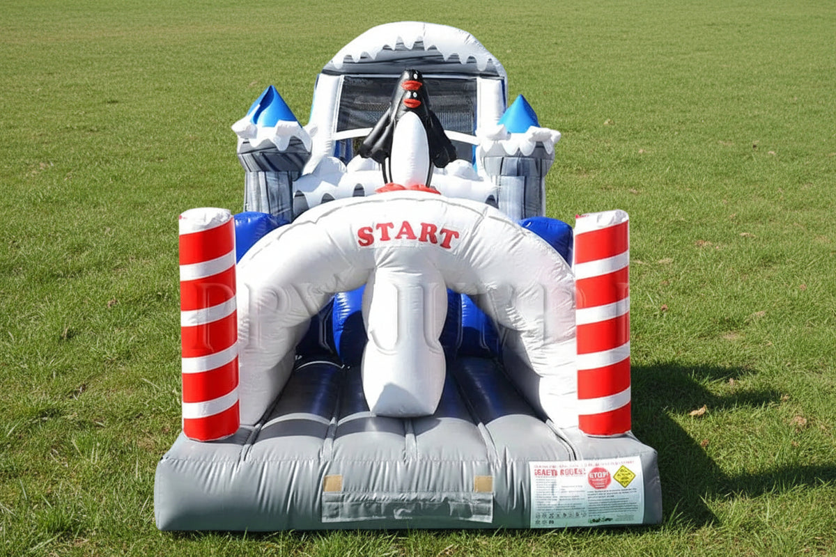 [Penguin Glacier Obstacle Challenge] | Commercial Inflatable Obstacle ...