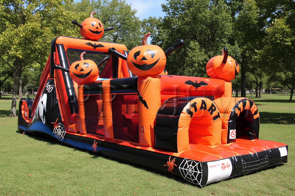 Backyard Obstacle Halloween | Happy Jump Inc. - Happy Jump
