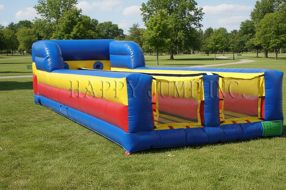 Inflatable Bungee Run | Commercial Inflatable Interactive Bungee Run ...