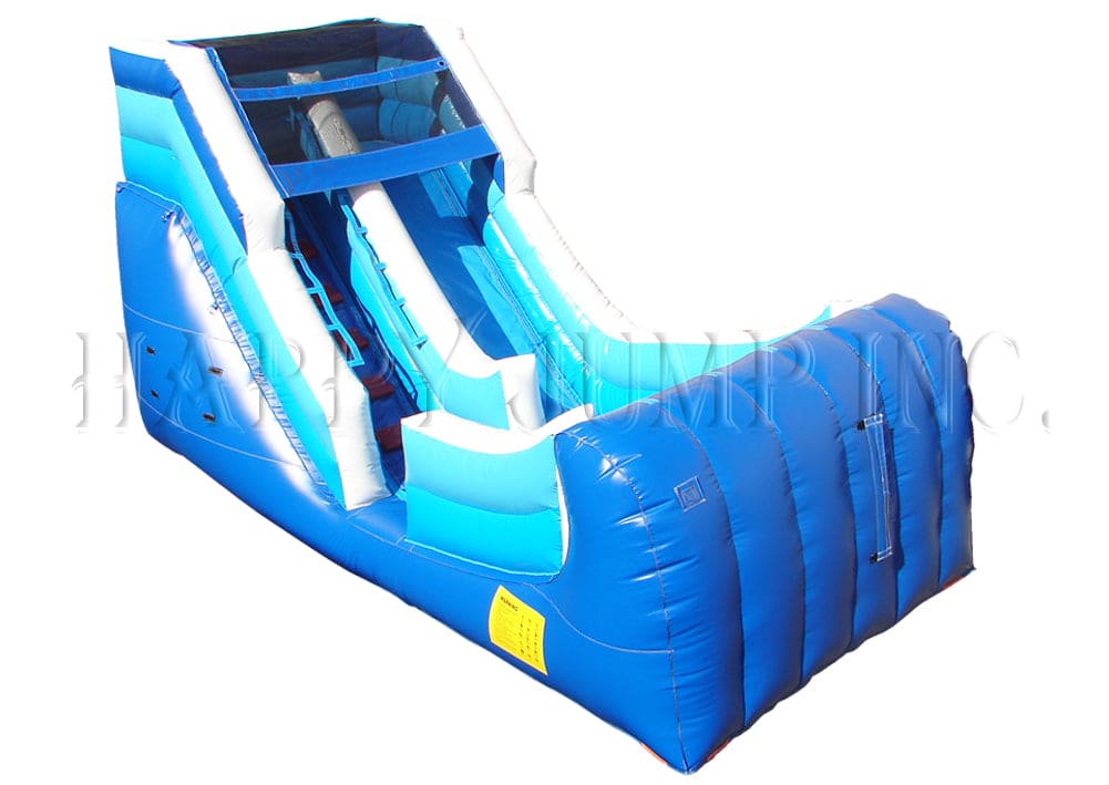 12 Foot Ocean Wet Dry Inflatable Slide - Happy Jump - Happy Jump